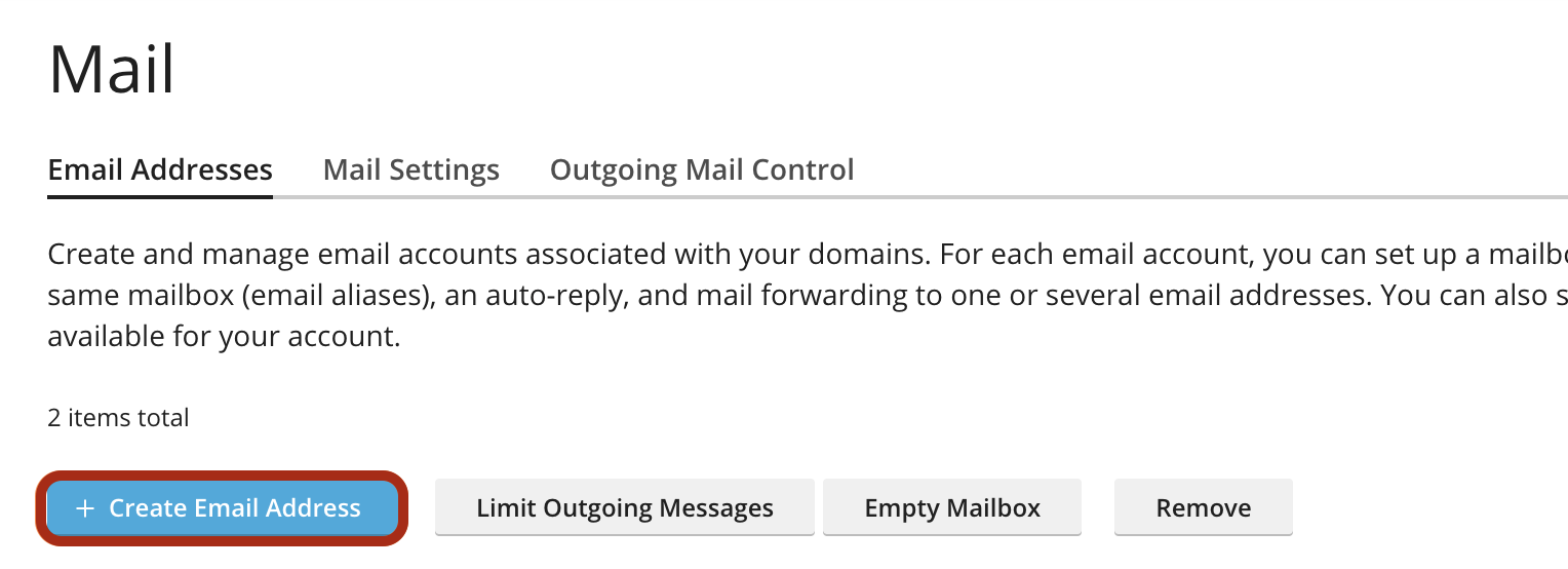 How do I create an email address? - Plesk – Internic.ca